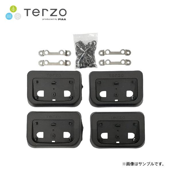 品番：DR25メーカー名：Terzo テルッツォ品名：ベースキャリア 取付ホルダー商品内容：パッキン 729 x 4ステー x 4六角穴付ボルト M6,L=8mm x 16スプリングワッシャー x 16PIAA TERZO Terzo te...