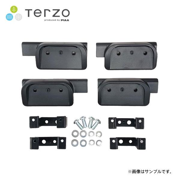 品番：DR26メーカー名：Terzo テルッツォ品名：ベースキャリア 取付ホルダー商品内容：ベーススティ x 4カバー x 4六角穴付ボルト M8,L=20mm x 4スプリングワッシャー x 4平ワッシャー x 4PIAA TERZO T...