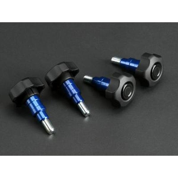 品番：TGS-3B401BLメーカー名：X-Fang クロスファング品名：サードシートデタッチャブルボルトキットカラー：ブルー商品内容：4個 1セット（サードシート左右分）備考：※取り付けには加工が必要です。※穴あけ用ホルソー/型紙付属。T...