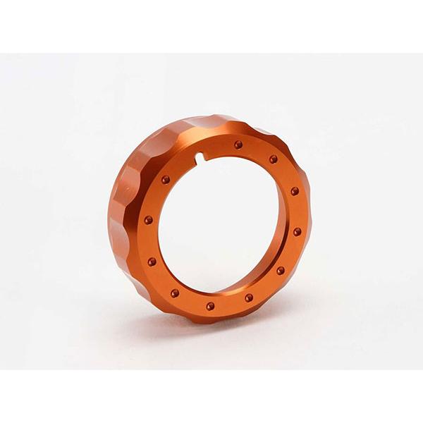 品番：DM405LORメーカー名：X-Fang クロスファング品名：ドライブモードセレクターリングカラー：オレンジ備考：※表面処理アルマイトの為、ロットにより色の違いが生じる場合がございます。TGS ティージーエス xfang エックスファ...