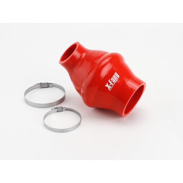 品番：SD1200RDメーカー名：X-Fang クロスファング品名：サクションチャンバー D1200仕様：高強度シリコン＋特殊ナイロン5層構造接続用ステンレスバンド附属TGS ティージーエス xfang エックスファング NRD