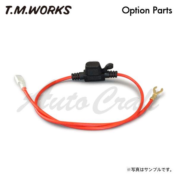 品番：DP024メーカー名：TMワークス商品名：ダイレクトパワーハーネス専用バッテリープラスターミナル電源取出し変換ハーネス 6mmターミナルT.M.WORKS TMワークス ティエムワークス TMWORKS OPTION