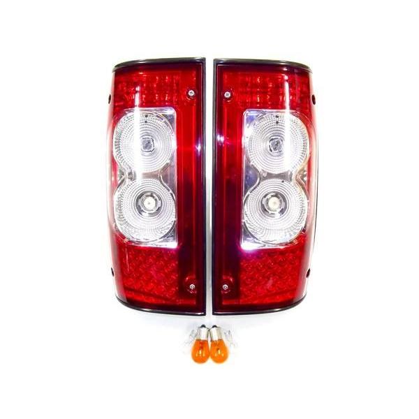 ★新品　送料込　トヨタ　ハイラックス　ピックアップ　トラック ＬＥＤクリスタルコンビテール（88年〜97年前期） 左右SET　D(3)　23★★新品　送料込　トヨタ　ハイラックスピックアップ ＬＥＤクリスタルコンビテール（88年〜97年前期...