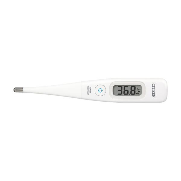 約15秒で、すばやく予測検温柔らかい先端部でやさしくフィット予測式約15秒＋実測式先端が柔らかく曲がってわきにフィット誤操作防止に配慮したボタン形状防水仕様で洗えて清潔電池交換も簡単測定方式  予測式（予測＋実測）検温部位  わき下定格及び...