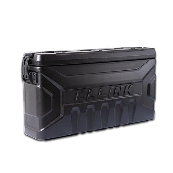 ■カラー：ブラック■サイズ：約H36×W67×D21.5cm■ボックス容量：約39L■重量：約8.7kg※取り付けステー含む■耐荷重(本体)：約48kg■材質ボックス本体：PPE(ポリフェニレンエーテル)ステー：スチール■セット内容ボックス...