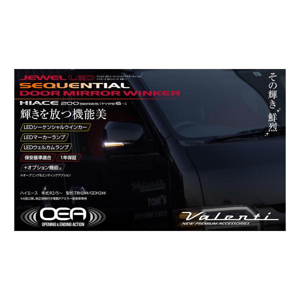 ■品番：DMW-206SW-209-1■レンズカラー：ライトスモーク■カバーカラー：ブラックマイカ■Eマーク取得、保安基準適合■1年保証■適合車種：トヨタ　ハイエース／レジアスエース・型式：TRH2##／GDH2##・年式：2020．5〜※...