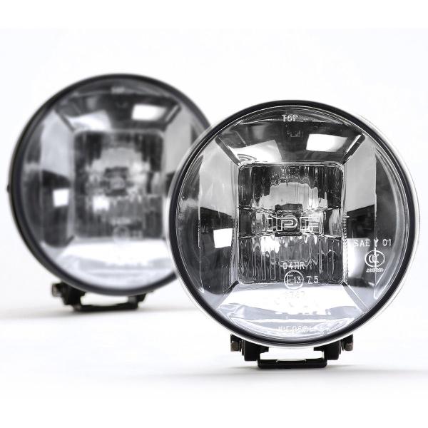 ■品番：S-9682■定格：Ｈ３−１２V５５W■材質・素材：ボディー：樹脂■仕様：ブラックボディークリアーレンズH3-12v55w■セット内容：ランプ本体×2ランプカバー×2ピコスイッチリレーハーネス■ドライビング配光■バルブ種類：フォグラ...