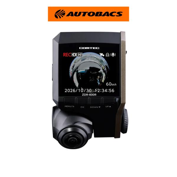 ■品番：ZDR-830R■解像度・フロント：1832×1832■レンズ画角・フロント：水平360°垂直210°■3年保証■日本製