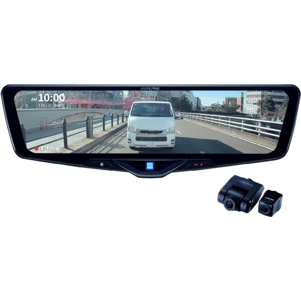 ■品番：DVR-DM1246A-OC■液晶サイズ：12型(11.8インチ)■液晶画素：1920×440■カメラ・画素：200万(フロント/リア)・画角：フロント(対角 160/水平 137/垂直 73)/リア車内車外(対角108/水平 91...