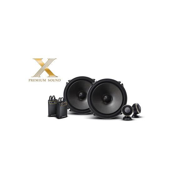 ■品番：X-181S■瞬間最大入力：180W■定格入力：45W■再生周波数域帯：22Hz~40kHz■インピータンス: 4Ω■付属品：ツィーター／専用ネットワーク／18cmウーファー