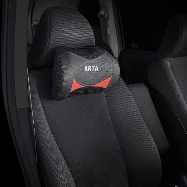 ■表面：合成皮革■中材：ウレタン■背面：ポリエステル■カラー：ブラック/レッド