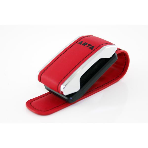 ■材質・本体主原料：PC・レザー/スポンジ：PU・クリップ：スチール■カラー：レッド