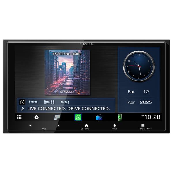 ■「Apple CarPlay」「Android Auto」にワイヤレスやUSBで接続でき、 iPhone または Android〓 スマートフォンとの連携が可能。スマートフォンのアプリを本機から操作することができます。乗車後に自動で接続さ...