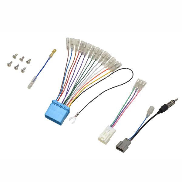■品番：NKK-S81P■付属品：電源・フロントスピーカー、リアスピーカー用コネクター（20P）／車速用配線コネクター（5P）／アンテナプラグ変換コード／アンテナ電源用変換コード／ネジ類■適合車種：スズキ　イグニス・型式：FF21S　年式：...