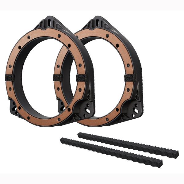 ■品番：UD-K621■トヨタ／ダイハツ／AUDI／VOLVO車用■付属品：ハイブリッドメタルダイキャストインナーバッフル×2／遮音クッション×2／インナーバッフル取付ネジ（M5mm×25mm）×6／インナーバッフル取付ナット×6／スピーカ...