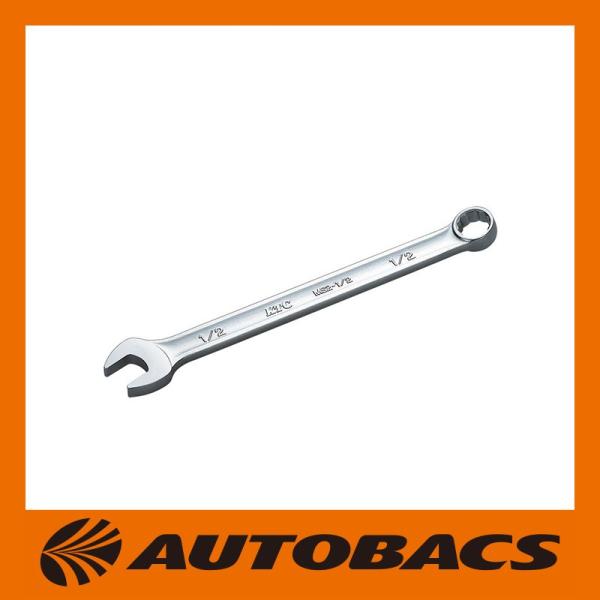 シンプルなフォルムながら、極小スペースでも実力を発揮してくれるKTCコンビネーションレンチ。スパナ側は、ヘッド幅世界最小クラスの「新やり形ヘッド」。柄はしなりに強く、軽量化を図った断面形状採用。全長は力をかけやすくするために、従来品より長め...