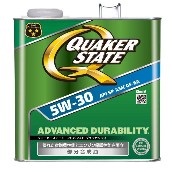 ■SAE：5Wー30■ストローク：4ストロークエンジンオイル■グレード：部分合成油■容量：3L■適合規格・API：SP・ILSAC：GFー6A