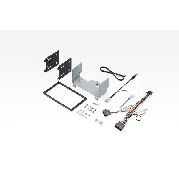 ■品番：KLSーH812D■セット内容・ブラケット・ダイレクト接続コネクター（24P、オプション用20P対応）・アンテナ変換コネクター（CE→JASO）・化粧パネル・ネジ類