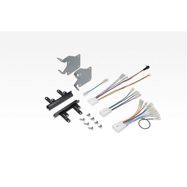■品番：KJーD90D■内容：3電源+フロント／リア・スピーカー配線コネクター（10P／6P） 、ブラケット、パネル（L、R） 、オプション用コネクター（24P→バックカメラ用8P／ステアリングリモコン用ミニプラグ／車速信号他の取出し線）他