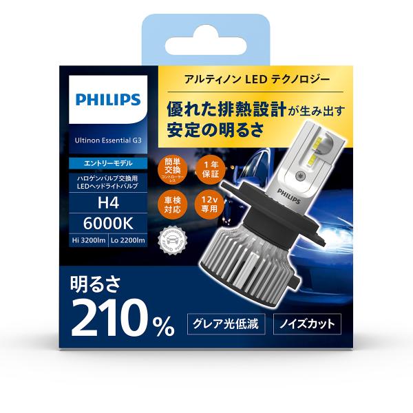 ■品番：11342UE2X2■寿命：1500時間■ルーメン：HB 1500lm、LB 1000lm■色温度：6000K■ワット数：21W■対応電圧：12Vおよび24V