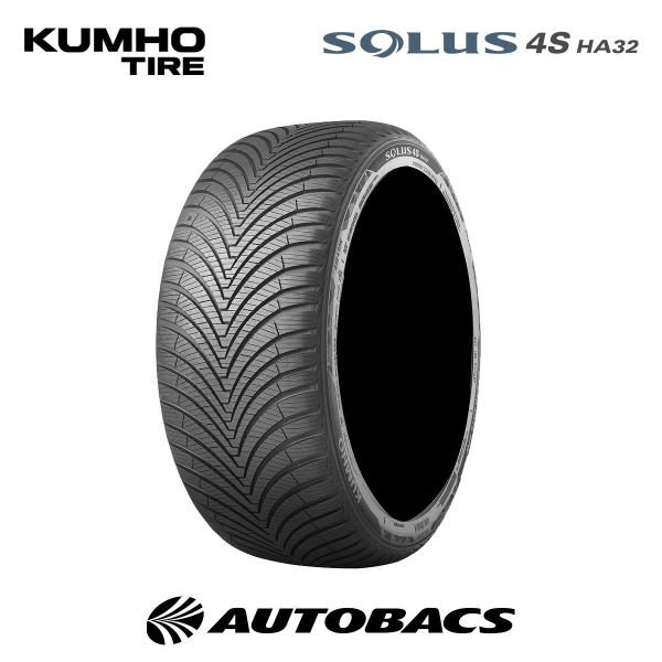 ■シリーズ：クムホ ソルウス 4S HA32 1本 KUMHO SOLUS 4S HA32■サイズ：215/45R17 91W XL■オールシーズンタイヤ単品(1本)