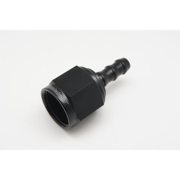 品番：FT182-A10-8mm商品説明:・EARL'S アールズ規格AN10メス・キノコタイプ　オス差し込み外径8〜9.5ｍｍ・色：黒・軽量且つ耐久性に優れるアルミニウム材質・完成度非常に高く、確実なシール性・再使用可能配送方法：1.郵便...