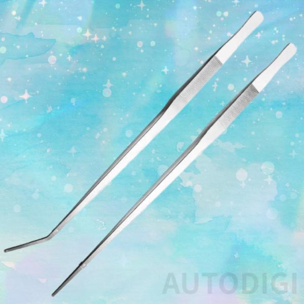 【 多機能ロングピンセット 】しっかり掴めて、お手入れも快適爬虫類・両生類類飼育（餌やり）、アクアリウム、園芸、掃除など、多目的なシーンに使えます。【商品特長】≪操作性とグリップ力≫しっかり挟めるので、軽い力でも強力な保持力を発揮します。精...