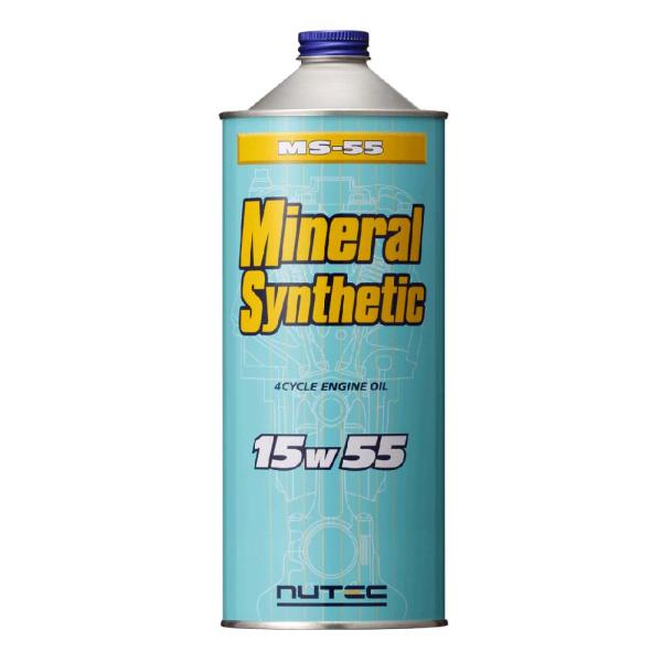■商品名NUTEC （ニューテック）エンジンオイルMS-55■商品説明・シリーズ：空冷エンジン CLASSIC CAR・型番：MS-55・SAE粘度：15W55・容量：1L・種類：全化学合成（エステル系）化学合成油だけでは及ばない鉱物油の優...