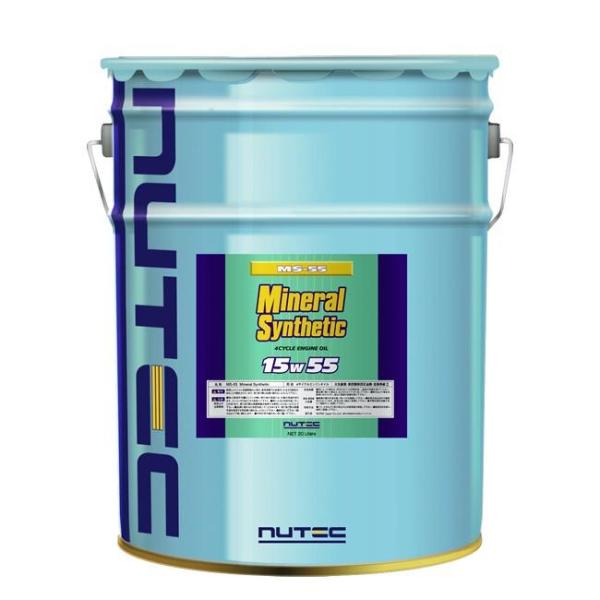 ■商品名NUTEC （ニューテック）エンジンオイルMS-55■商品説明・シリーズ：空冷エンジン CLASSIC CAR・型番：MS-55・SAE粘度：15W55・容量：20L・種類：全化学合成（エステル系）化学合成油だけでは及ばない鉱物油の...