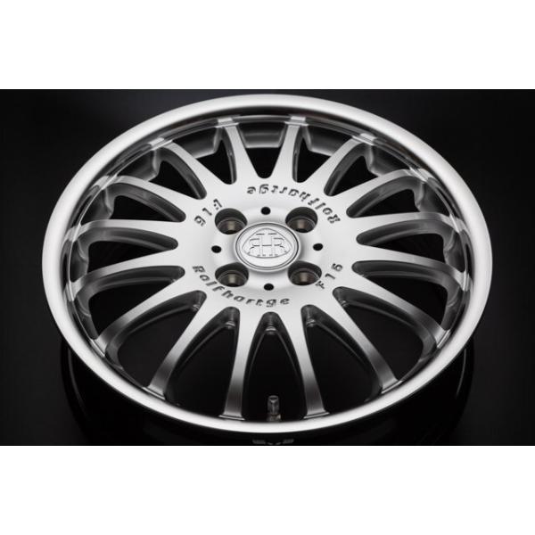 ホイール：Ｒｏｌｆｈａｒｔｇｅ　Ｆ１６ＲＳＲ　　ブリリアントエディションホイールサイズ：５．０Ｘ１６　４Ｈ　ＰＣＤ１００　インセット４５対応車種：ダイハツ　タフト、タント、アトレー、ムーヴ　など。年式によります。新品ホイールのみ４本セットで...