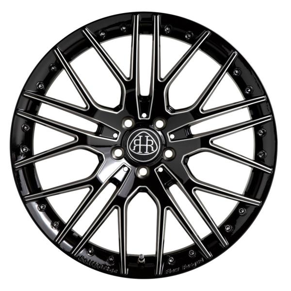 メーカー：Ｒｏｌｆｈａｒｔｇｅ　Ｘ１０ＲＳＦ　ブラックミリングエディションホイールサイズ：８．５Ｘ２０　５Ｈ　ＰＣＤ１１２　インセット５０　　　　　　　　９．５Ｘ２０　５Ｈ　ＰＣＤ１１２　インセット５０車   種：ＢＭＷ　5シリーズ（Ｇ６０...