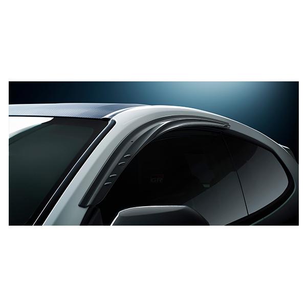 メーカーコード : MS316-52017　商品名 : TRD GRヤリス（1＃系） 2020.09〜2024.03　GRスポーツサイドバイザー　ジャンル : サイドバイザー / ドアバイザー　キーワード : ティーアールディー TRD ヤ...