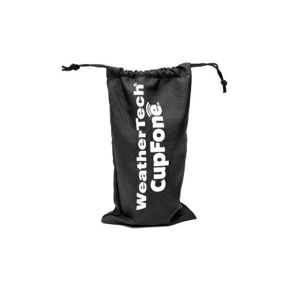 WeatherTech CupFone ストレージバッグはWeatherTech CupFoneシリーズ全タイプにフィットするストレージ／キャリーバッグです。丈夫なナイロン生地製のバッグは車から車へ、あるいは車からゴルフカートへお持ちのCu...