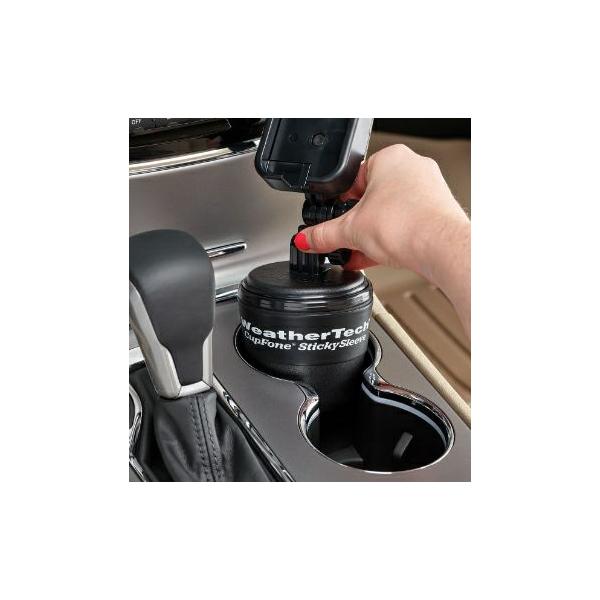WeatherTech CupFone専用スティッキースリーブは5重のCupFoneのどのカップにもジャストフィットし、万が一CupFoneとカップホルダーの間に若干のギャップが生じてもCupFoneを確実に安定、フィットさせます。ストレッ...