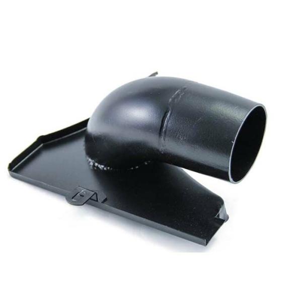 空冷911用のヒーターダクトです。ポルシェ 930型911とナローの911(901)に適合します。右側用。ハイクオリティのメタルヒーターダクト。車種専用設計ですので、フィッティングもぴったりです。