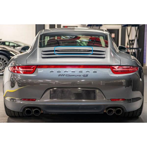 ポルシェ 991.1(911)／981ケイマン・ボクスター用 ポルシェ純正 3rd ブレーキライトです。キズ、くすみなどで輝きを失った3rd ブレーキライトの純正リプレースメントパーツ。クリアな3rdブレーキライトは、991.1(911)／...