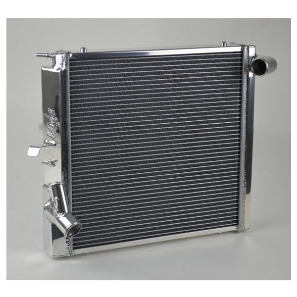 CSF製 ポルシェ 991カレラ前期/981ボクスター/ケイマンのハイパフォーマンスラジエーター右側用です。・CSF独自のBチューブテクノロジーを搭載した2列42mmコア(20%効率アップ)・フィン高さ 6.5mm、接触表面積を最大化するマ...