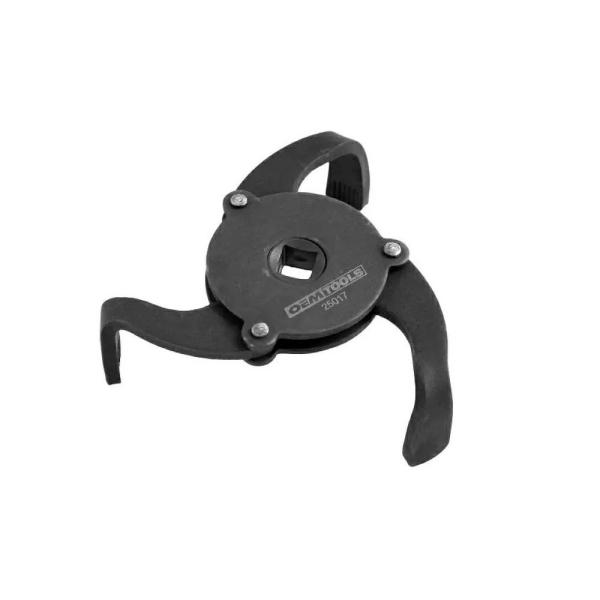 OEMTools製の3爪 オイルフィルター レンチは3点でしっかりとスピン-オン フィルターとつかむことでフィルターの締め/緩め作業を楽にします。・2 1/2~3 7/8インチまでのフィルターに適合