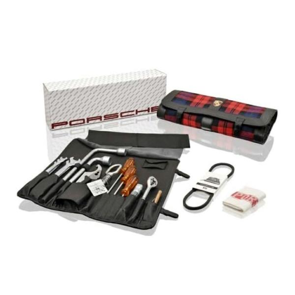 ポルシェ911(930／901)に最適のツールセットバッグです。・ポルシェ純正品クラシック ツールバッグ内容：・open-end wrenches (8x10, 10x11, 12x13, 14x15 and 17x19)・1x wheel...