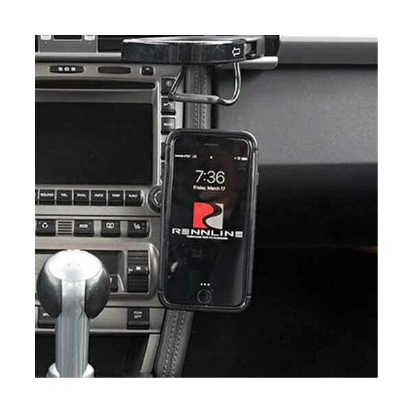 ポルシェ専用スマホ・マウント。911(997)とボクスター/ケイマン(987)に適合するExactFit マグネット・スマホマウントです。マウントは粘着テープを使用せず、専用ステーとボルトで固定します。粘着テープではなくボルトで固定するので...