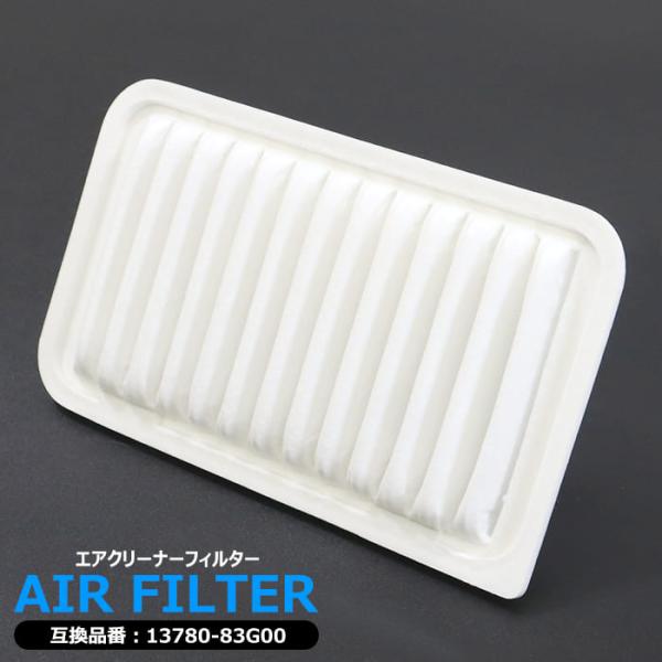 ■エアーフィルター エアークリーナー エアーエレメント 社外品 ■保証期間:3か月保証■個数:1■純正品番:13780-83G0013780-73KA016546-4A0A11A04-13-Z40■メーカー:スズキ■車種:パレット NA車■...