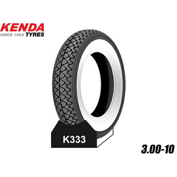 KENDA（ケンダ）製サイズ：3.00-10代表適車種 モンキー・VESPA/ヴェスパ/ベスパ※詳しい年式型式はお客様にてお調べ下さい。タイヤチューブは別途１本/８００円(税別)になります。国内メーカー【ホンダ】ZOOMER【ヤマハ】BW'...
