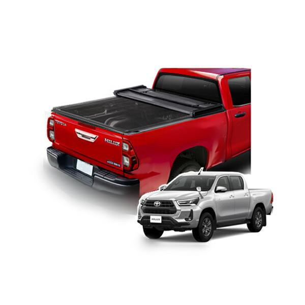 トノカバー ピックアップトラック ソフトトノカバー 三つ折り ツールボックス適合確認の際には、下記をご記載の上、お問い合わせください。・メーカー 車種 グレード・初年度登録年式 型式・ガソリン ハイブリッド PHEV ディーゼル・その他（オ...