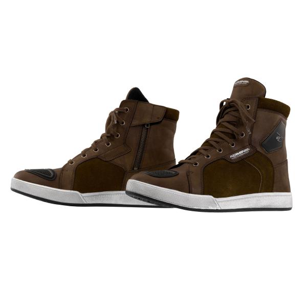 透湿防水仕様のライディングスニーカー。TPU製のシフトパッドを装備し、シフト操作のしやすさを向上。MATERIALSmicrofiber・suede leather・polyester