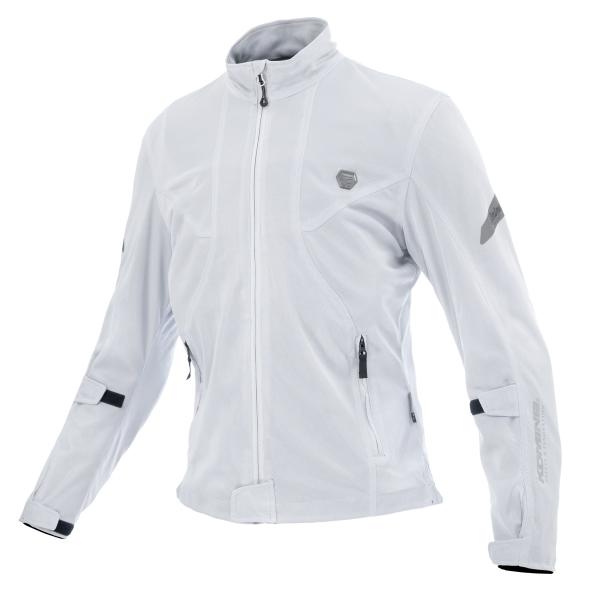 シンプルなデザインで走行風を効率よく取り込み、快適なライディングをサポートするフルメッシュジャケット。肩・肘・胸部には自然なフィット感と高い衝撃吸収性を備えたENIGMA G2ソフトプロテクターを、背中には通気性に優れたハニカム構造のEVA...