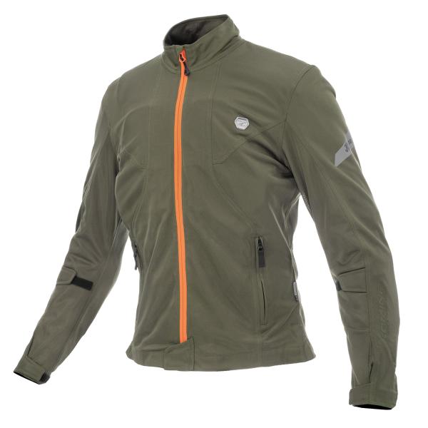 シンプルなデザインで走行風を効率よく取り込み、快適なライディングをサポートするフルメッシュジャケット。肩・肘・胸部には自然なフィット感と高い衝撃吸収性を備えたENIGMA G2ソフトプロテクターを、背中には通気性に優れたハニカム構造のEVA...