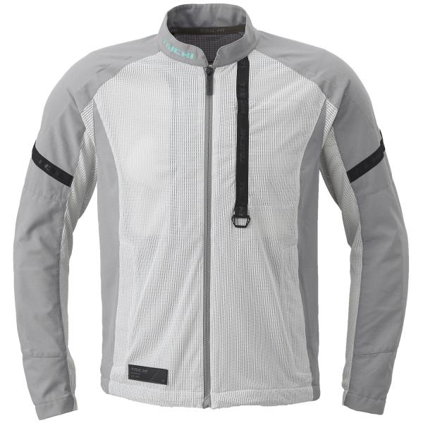 内装を省くことで、軽い着心地と抜群の通気性を実現した、夏用ライディングジャケット。肩肘には、CE Lv.1のソフトタイプのプロテクターを内蔵。安全性はそのままに、インナーのような着心地とストレッチ性を実現。胸部プロテクター（別売り）を装着す...