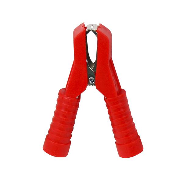 ブースタークリップカバー付 25A/12V用 ●銅線の太さ：約2mm2●材質：（クリップ）鉄に銅メッキ使用 （スリーブ）エンビ●厚み（板厚）：0.5mm