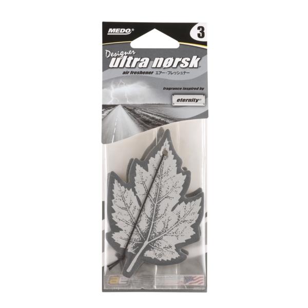 MEDO ウルトラノス エタニティ●車、自宅、オフィスなどで、心地よい香りをお楽しみ下さい●置き場所に困らない、吊下げタイプ●エタニティの香り●3枚入り品番：JNOR53-3Pメーカー：ホルツ