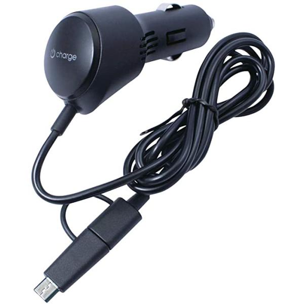 ●TYPE-CとmicroUSB切替コネクタ採用の2in1タイプのコード充電器です。●USB TYPE-CとmicroUSBタイプのスマートフォンやタブレットをコネクタ切替により車内で充電が可能です。●アクセサリー電源ソケットに挿し込むだけ...